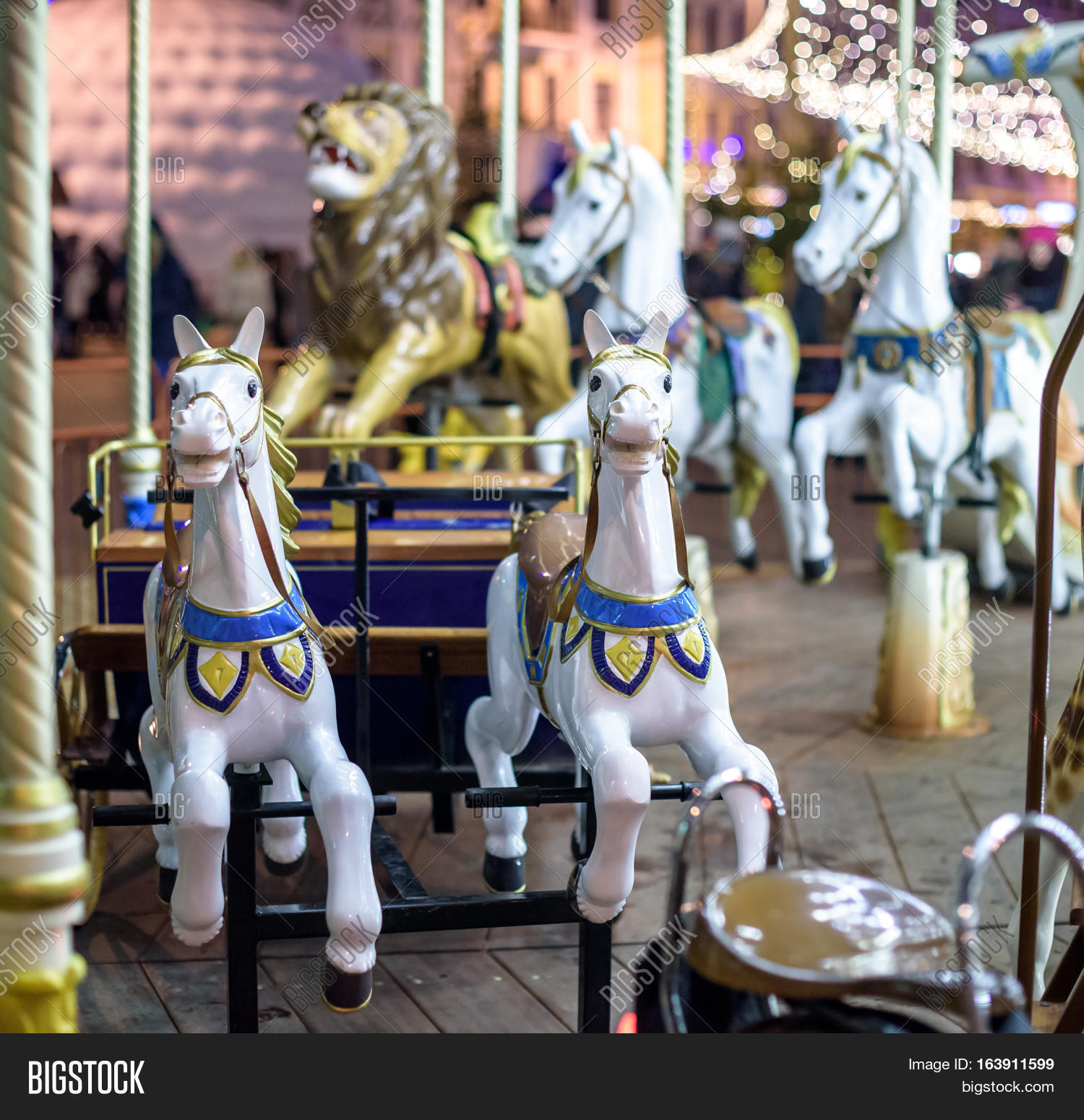 Old French Carousel Image & Photo (Free Trial) | Bigstock