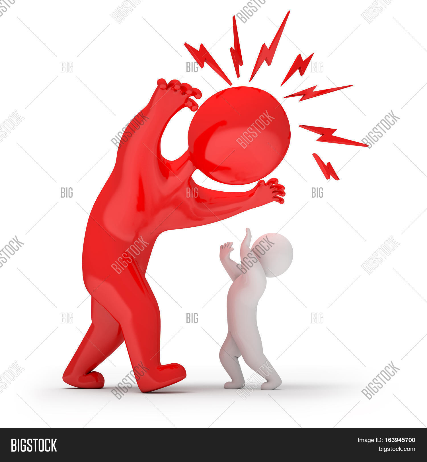 3d Render Aggression. Image & Photo (Free Trial) | Bigstock