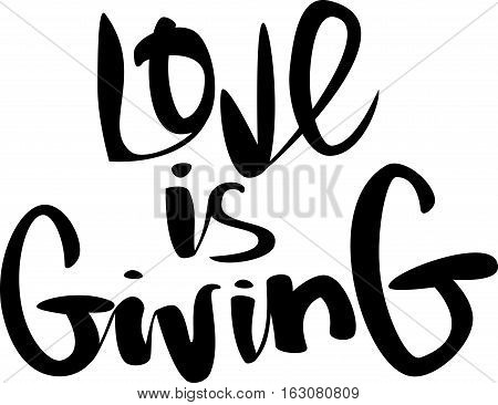Text - ''love Giving Vector & Photo (Free Trial) | Bigstock