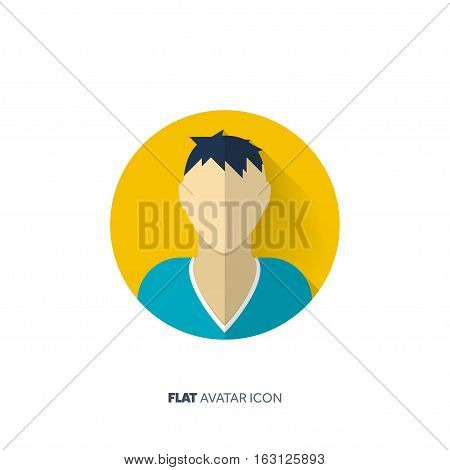 Avatar Flat Style. Vector & Photo (Free Trial) | Bigstock