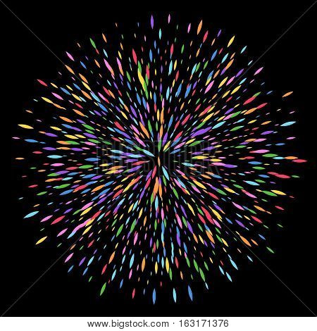 Colorful Sharp Oval Vector & Photo (Free Trial) | Bigstock