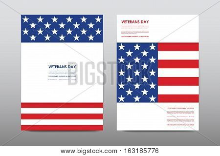 Set Veterans Day Vector & Photo (Free Trial) | Bigstock