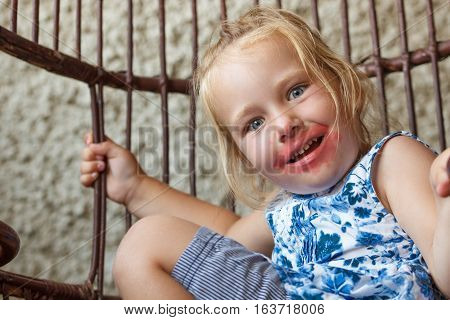 3 Year Old Girl Has Image & Photo (Free Trial) | Bigstock