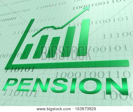 Pension Graph Increase Image & Photo (Free Trial) | Bigstock