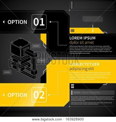 Modern Techno Layout Vector & Photo (Free Trial) | Bigstock