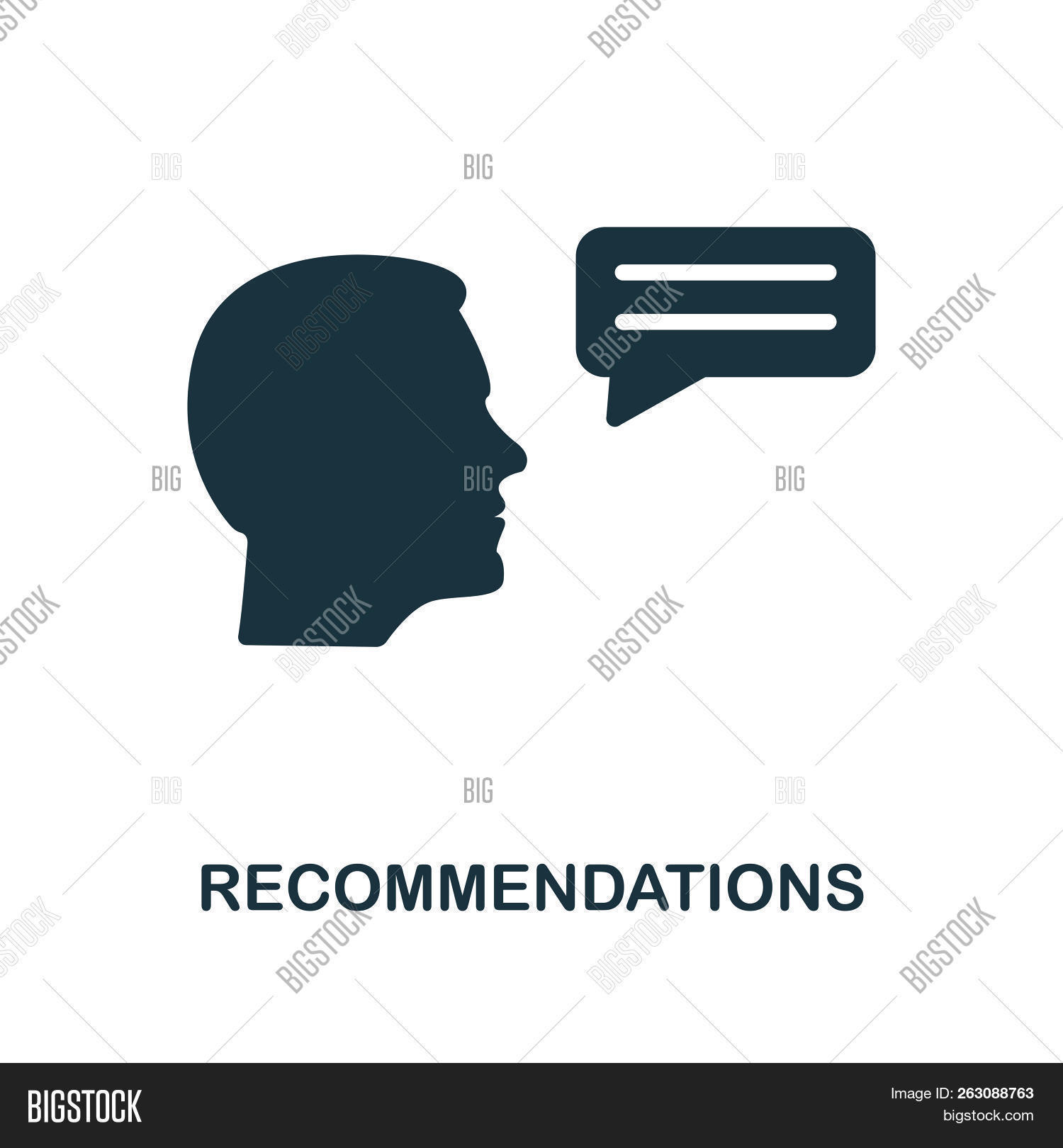 Recommendations Icon. Image & Photo (Free Trial) | Bigstock