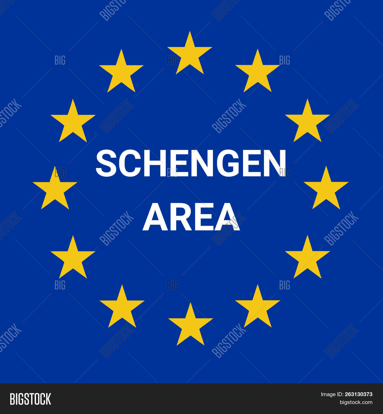 Schengen Area Symbol Image & Photo (Free Trial) | Bigstock