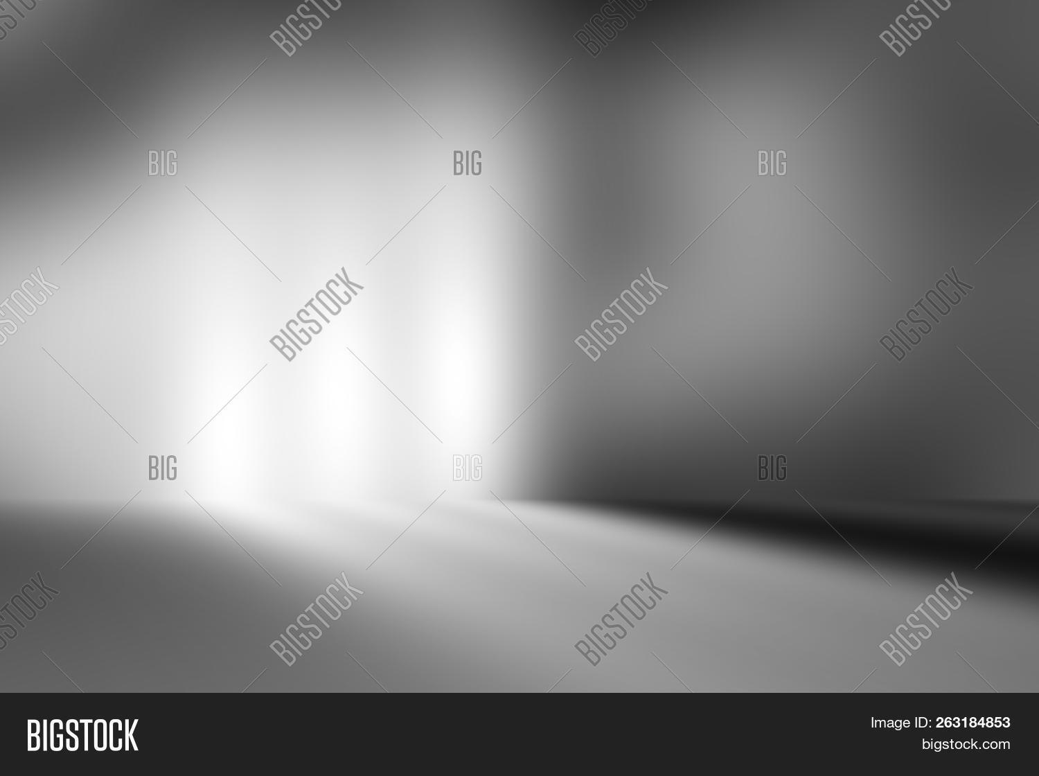 Gray Empty Room Studio Image & Photo (Free Trial) | Bigstock