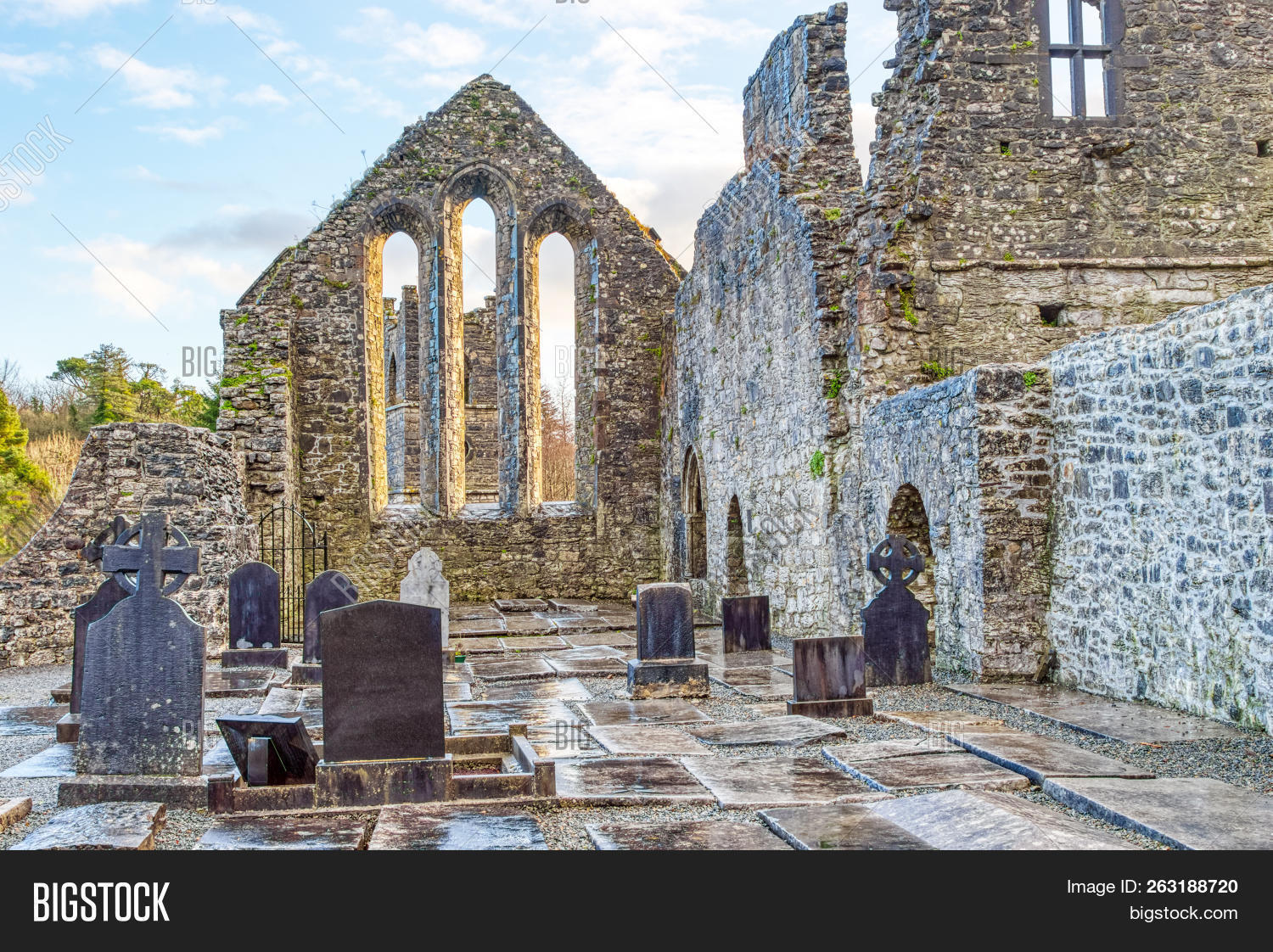 Cong Abbey Village Image & Photo (Free Trial) | Bigstock