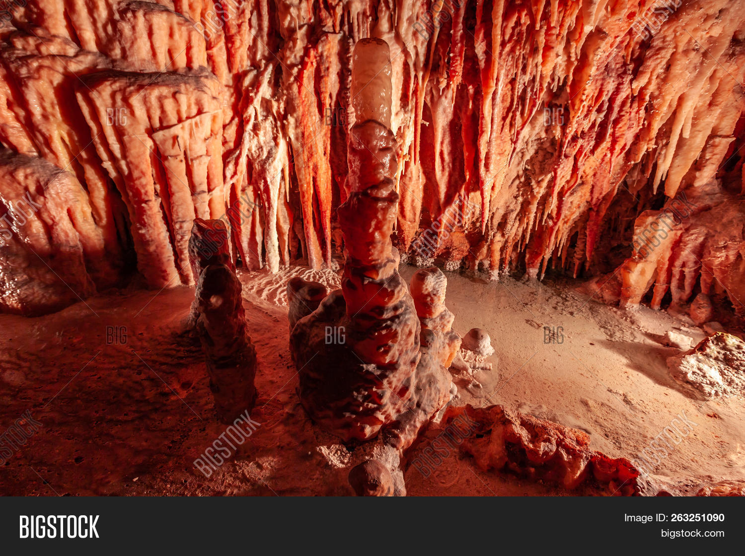 Blood Red Stalactites Image & Photo (Free Trial) | Bigstock