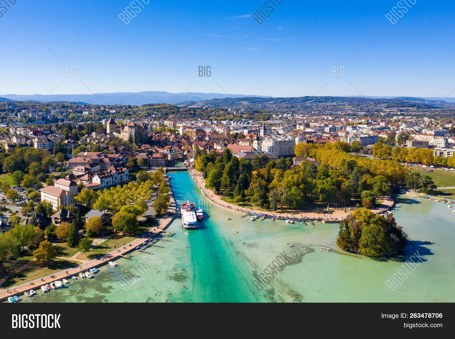 Aerial View Annecy Image & Photo (Free Trial) | Bigstock