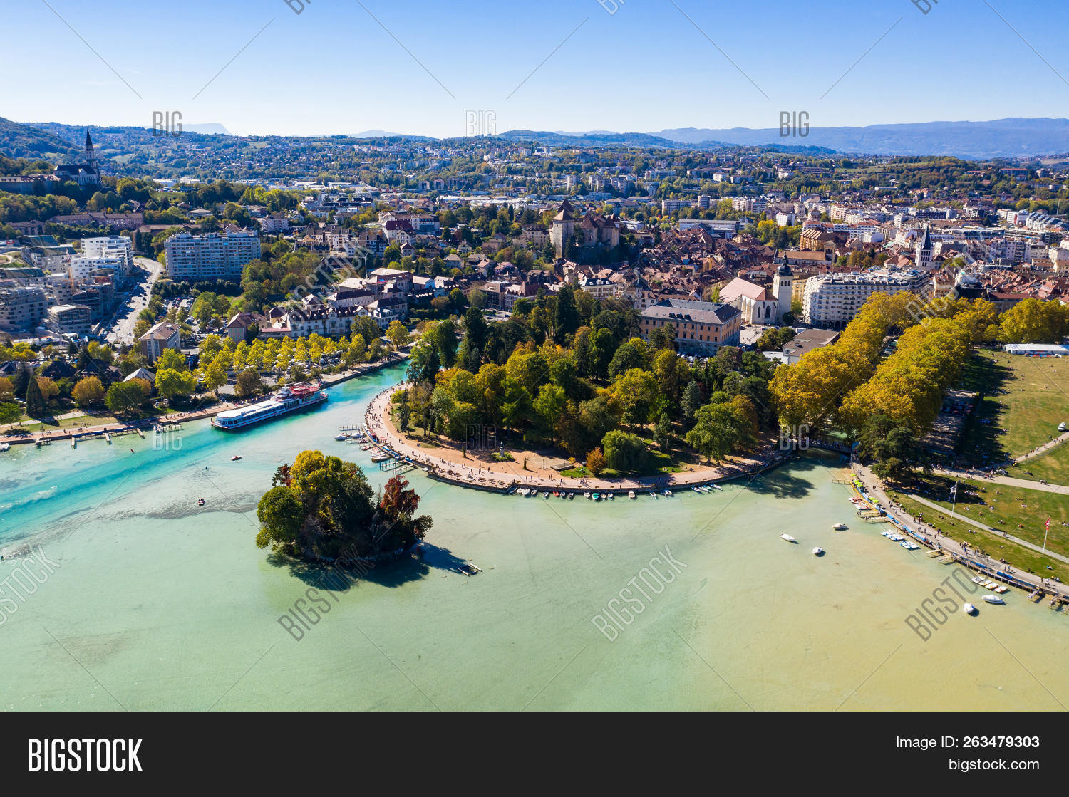 Aerial View Annecy Image & Photo (Free Trial) | Bigstock
