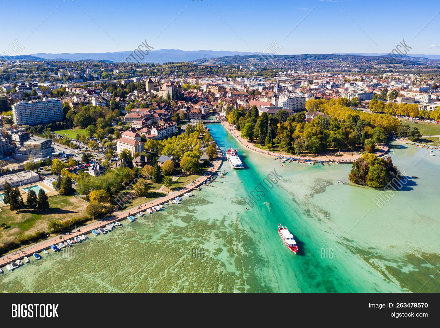 Aerial View Annecy Image & Photo (Free Trial) | Bigstock