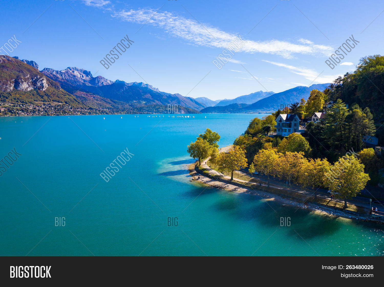 Aerial View Annecy Image & Photo (Free Trial) | Bigstock