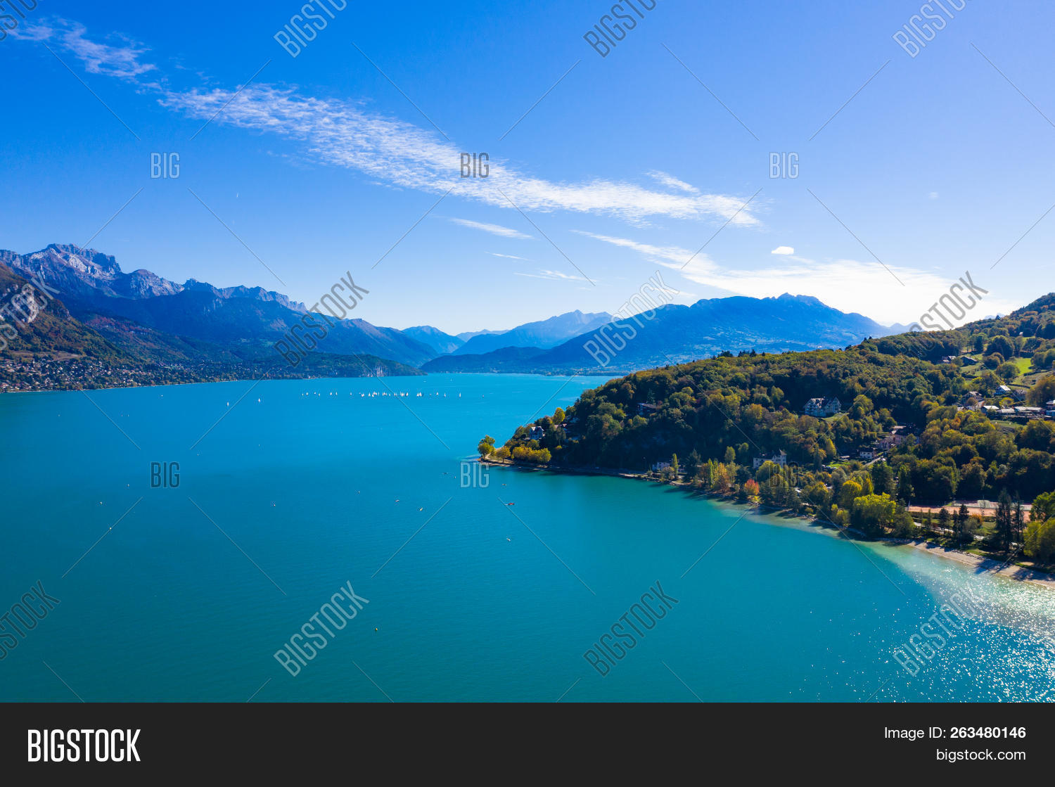 Aerial View Annecy Image & Photo (Free Trial) | Bigstock