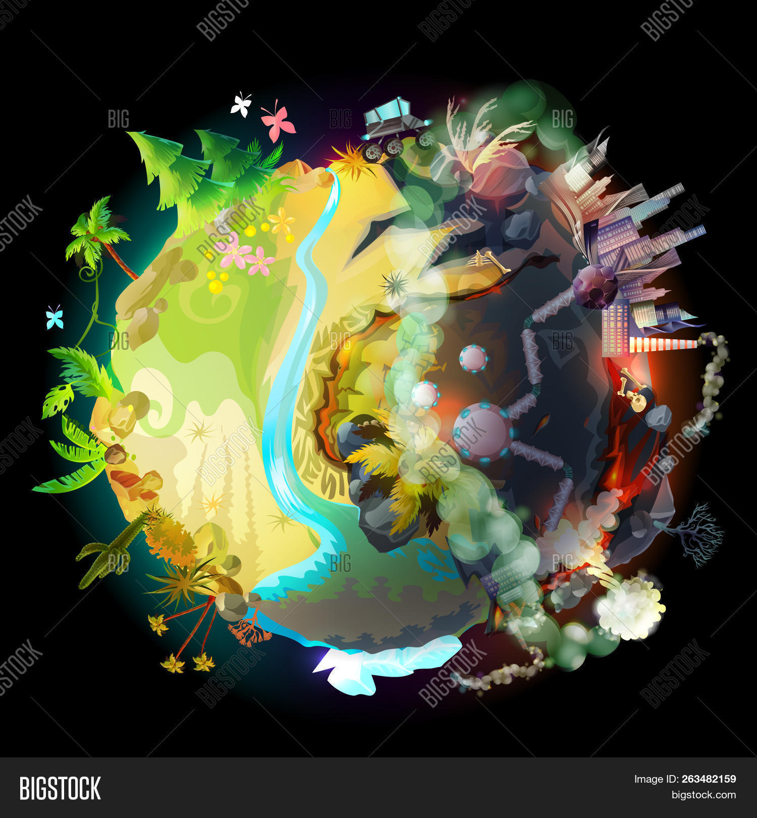 Illustration Green Image & Photo (Free Trial) | Bigstock