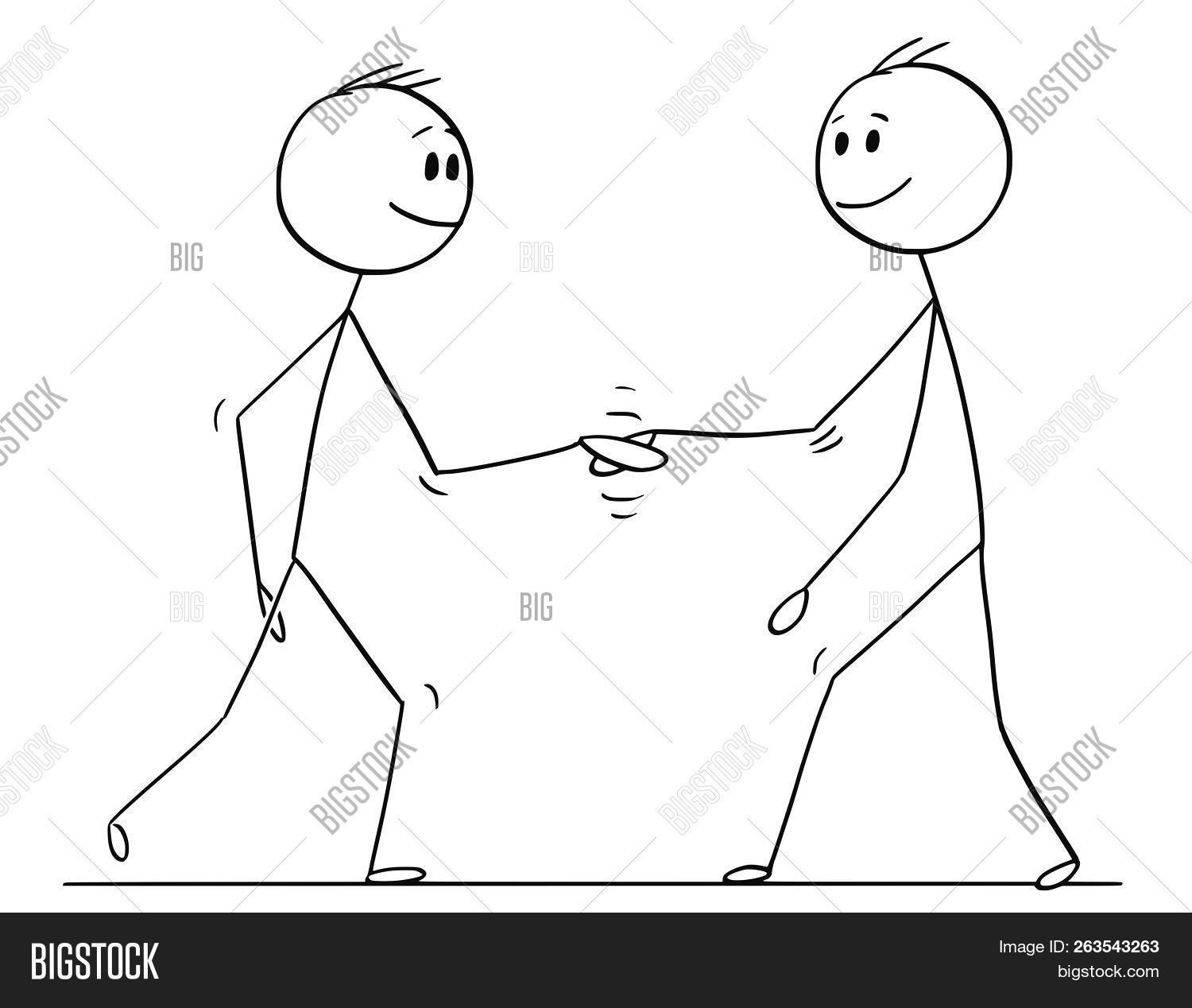 Cartoon Stick Drawing Image & Photo (Free Trial) | Bigstock