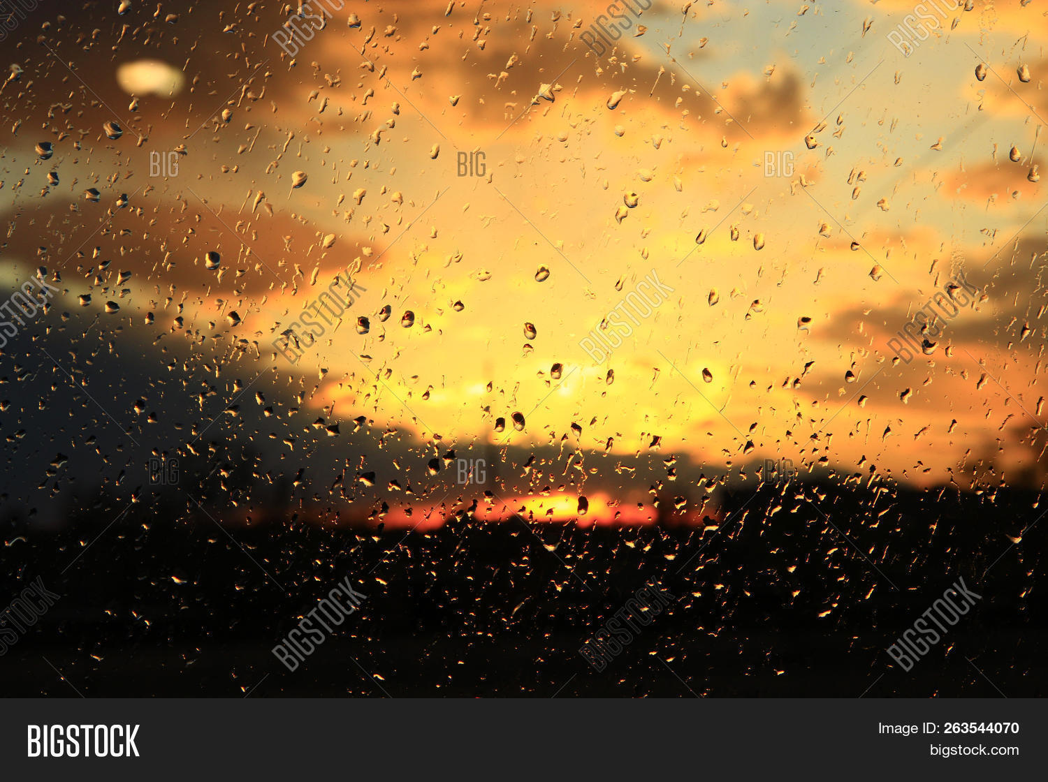 Rain Outside Window On Image & Photo (Free Trial) | Bigstock