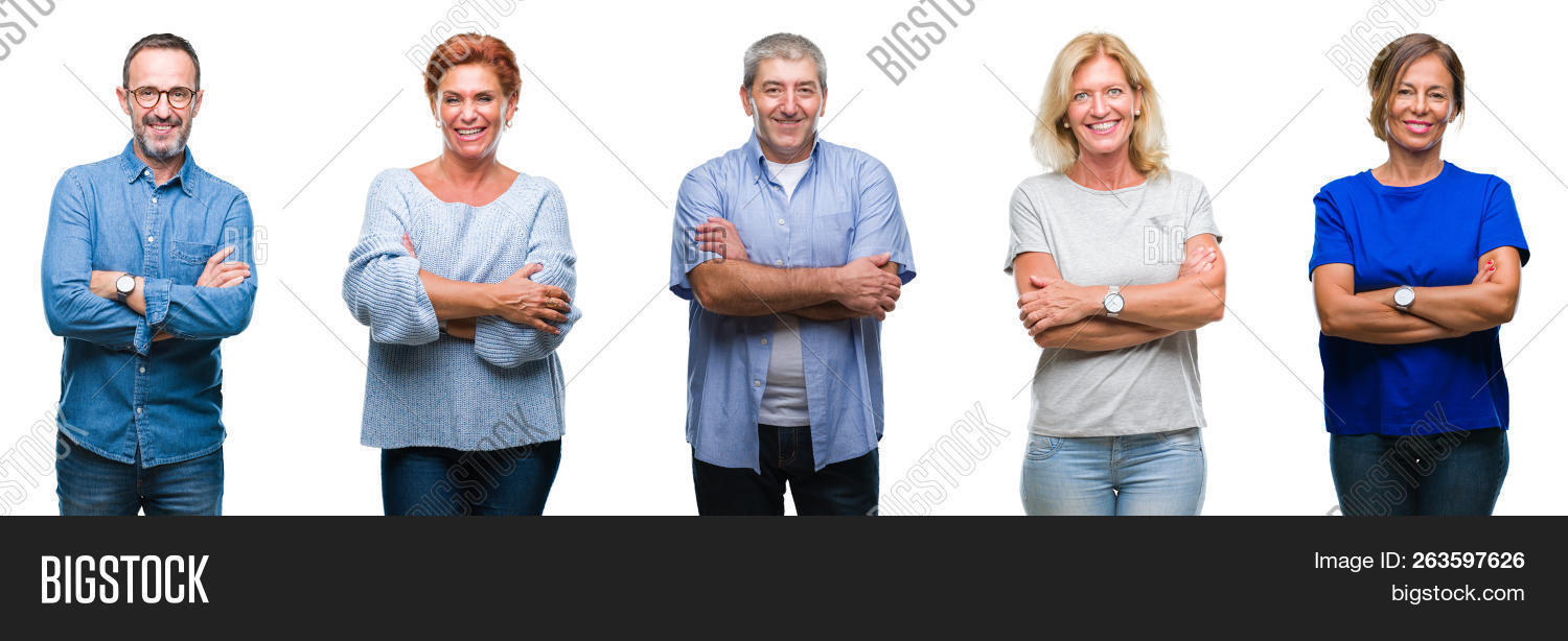 Collage Group Middle Image & Photo (Free Trial) | Bigstock