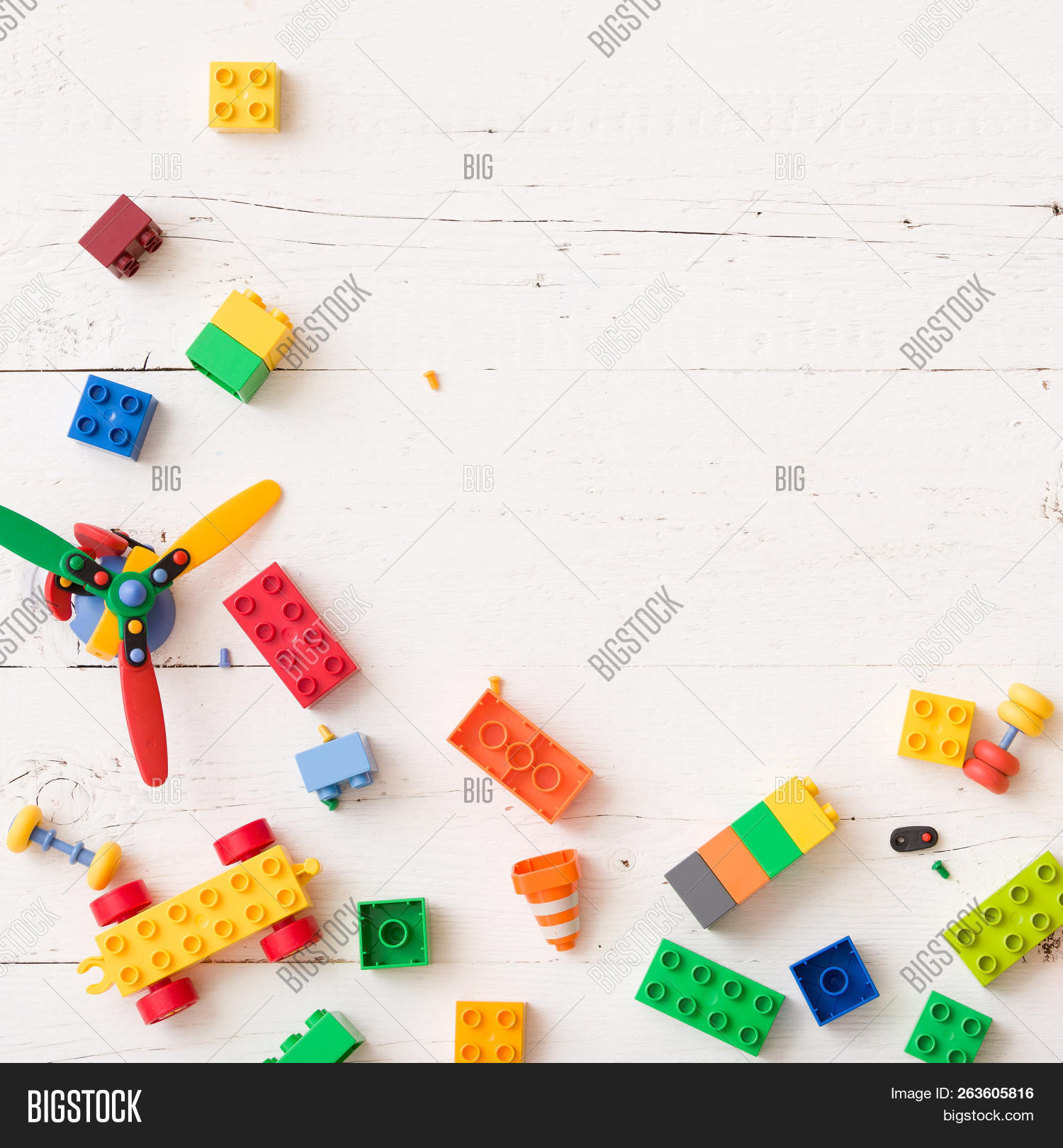 Top View On Children Image & Photo (Free Trial) | Bigstock
