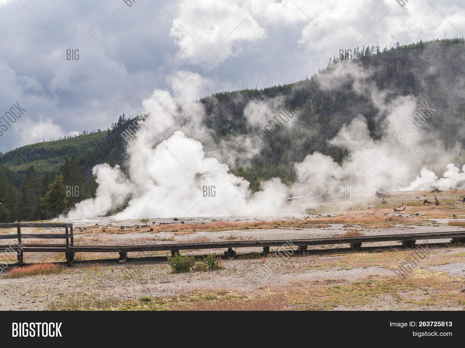 Bubbling Hot Spring Image & Photo (Free Trial) | Bigstock