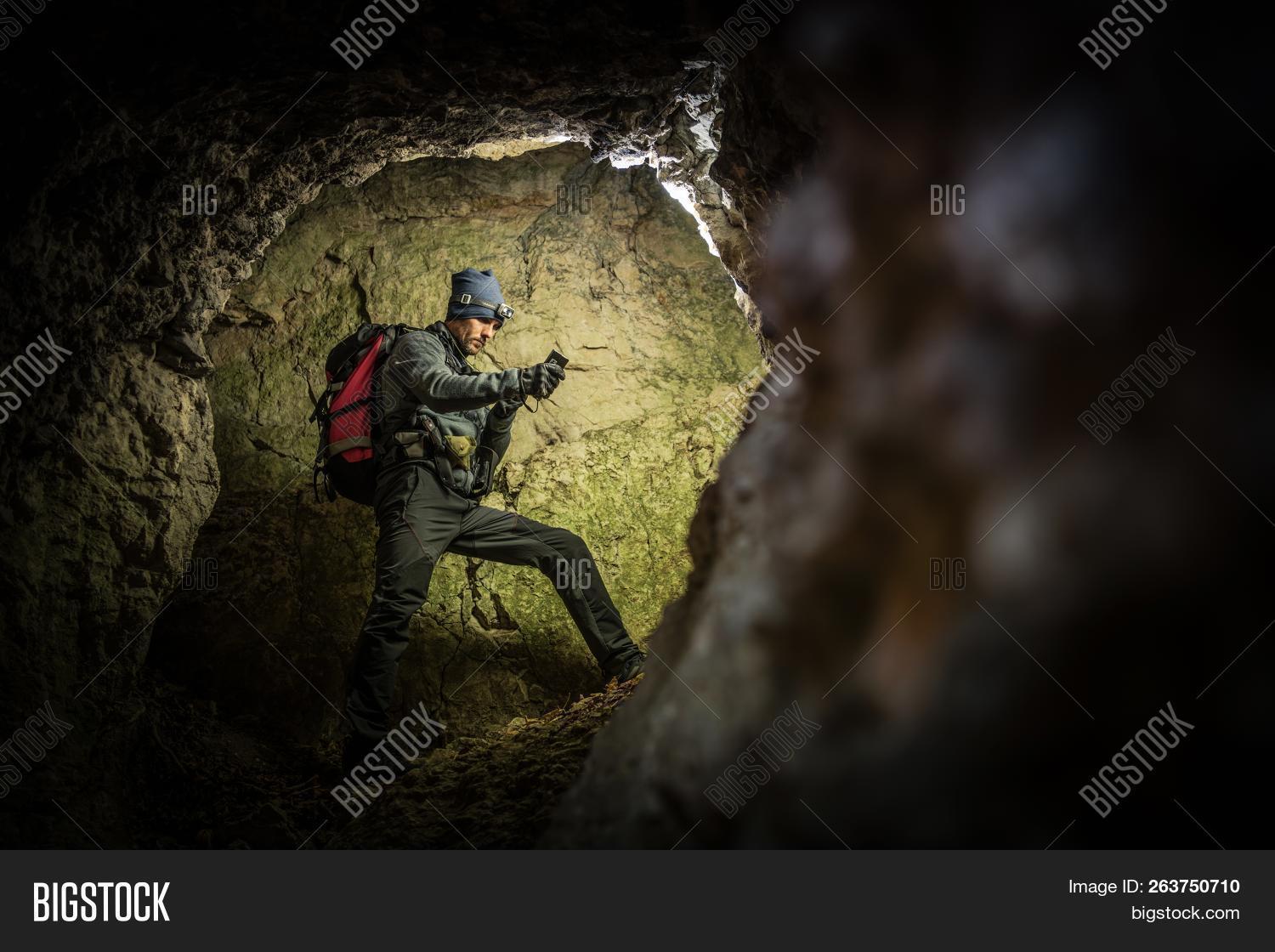 Deep Cave Exploration Image & Photo (Free Trial) | Bigstock