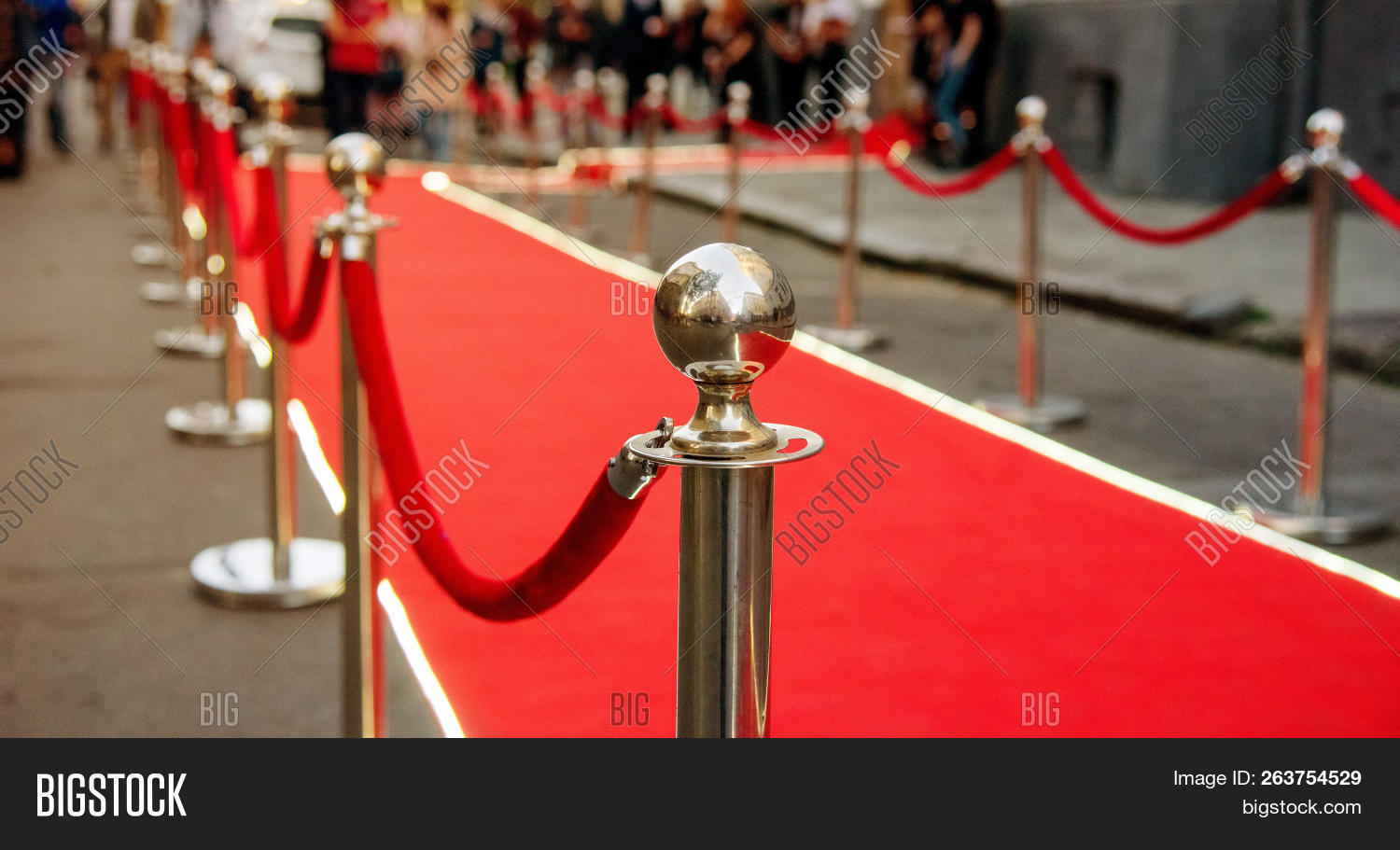 Red Carpet Barrier On Image & Photo (Free Trial) | Bigstock