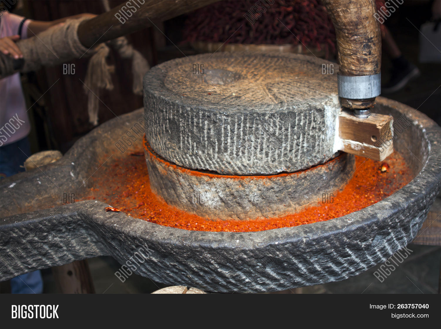 Grinding Dried Red Image & Photo (Free Trial) | Bigstock