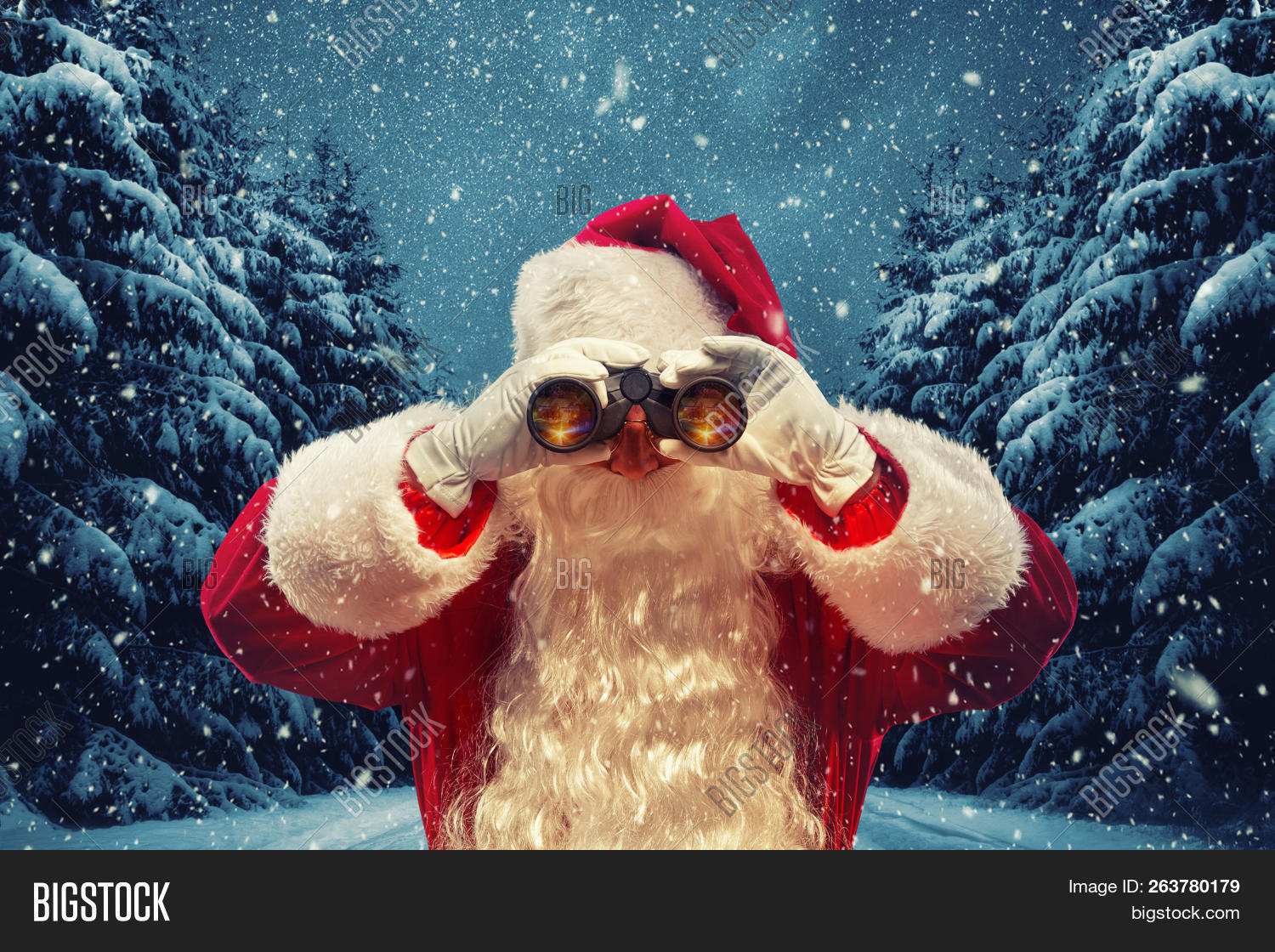Santa Claus Looking Image & Photo (Free Trial) | Bigstock