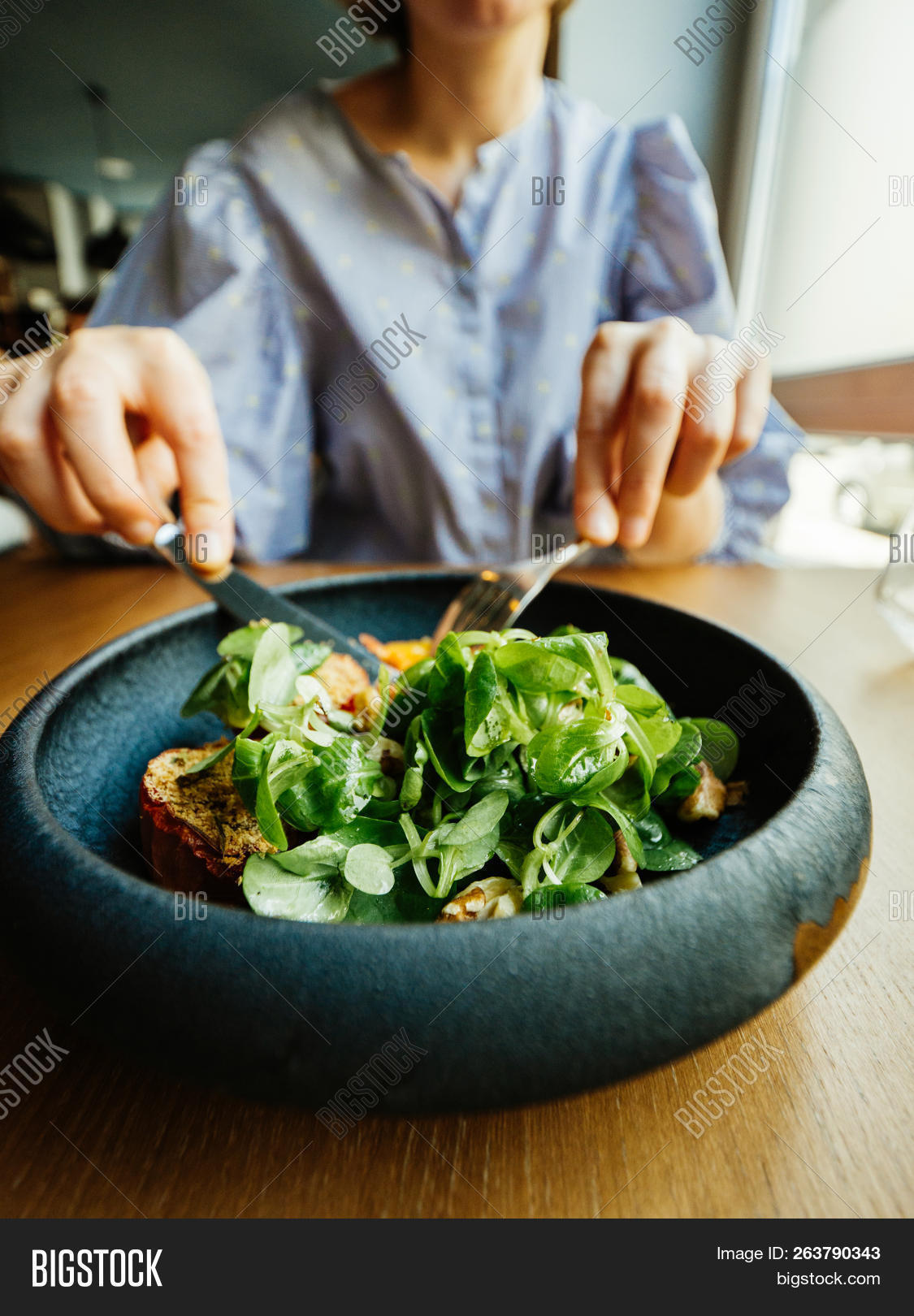 Hungry French Woman Image & Photo (Free Trial) | Bigstock