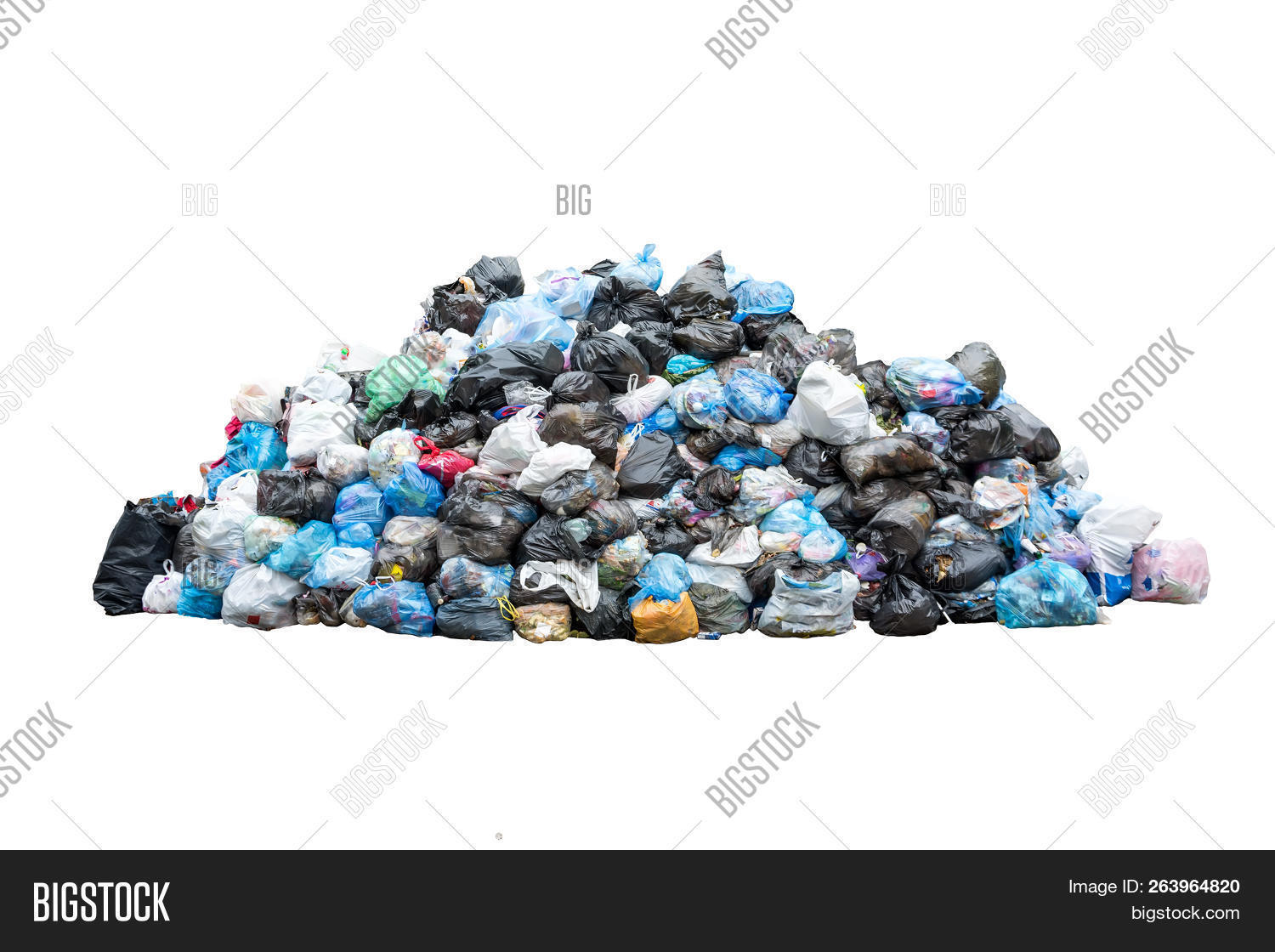 Big Pile Garbage Black Image & Photo (Free Trial) | Bigstock