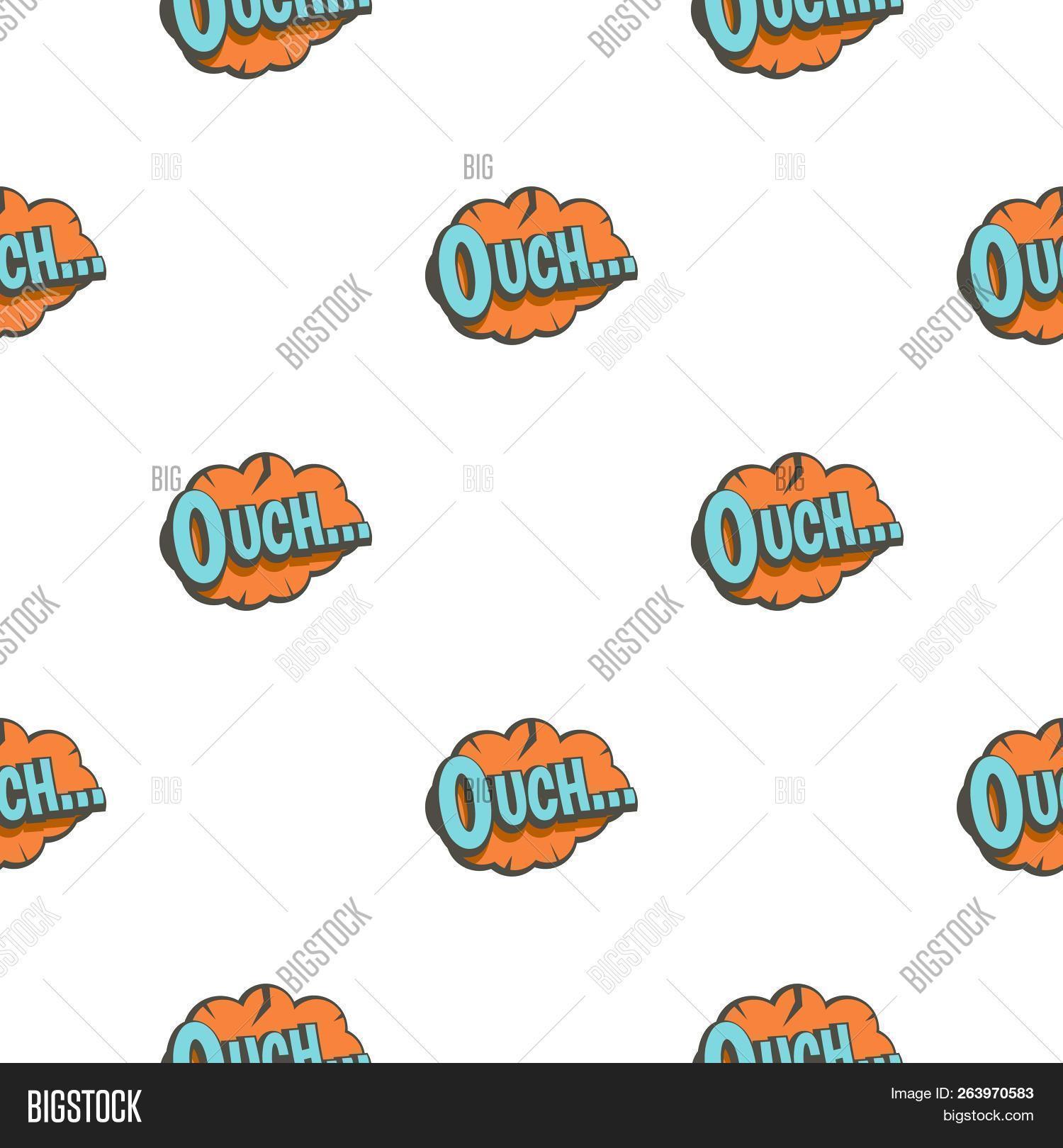 Ouch, Speech Bubble Image & Photo (Free Trial) | Bigstock