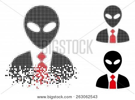 Alien Boss Icon Vector & Photo (Free Trial) | Bigstock