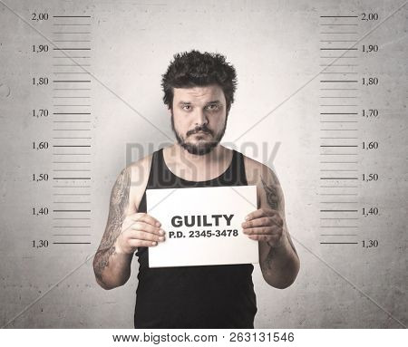 Caught Guilty Man ID Image & Photo (Free Trial) | Bigstock