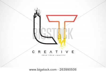 Lt L T Creative Vector & Photo (Free Trial) | Bigstock