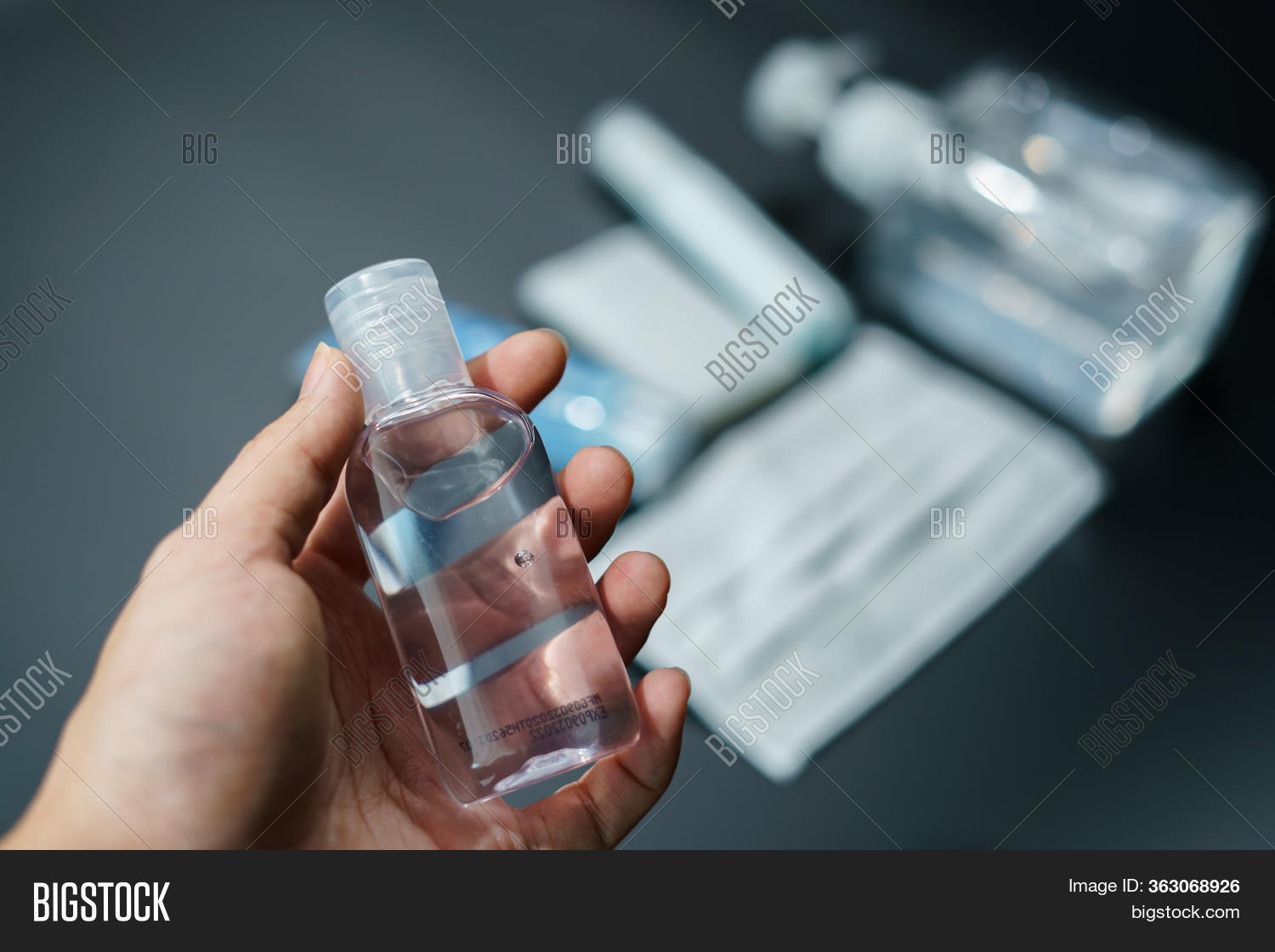 Hand Bottle Alcohol Image & Photo (Free Trial) | Bigstock