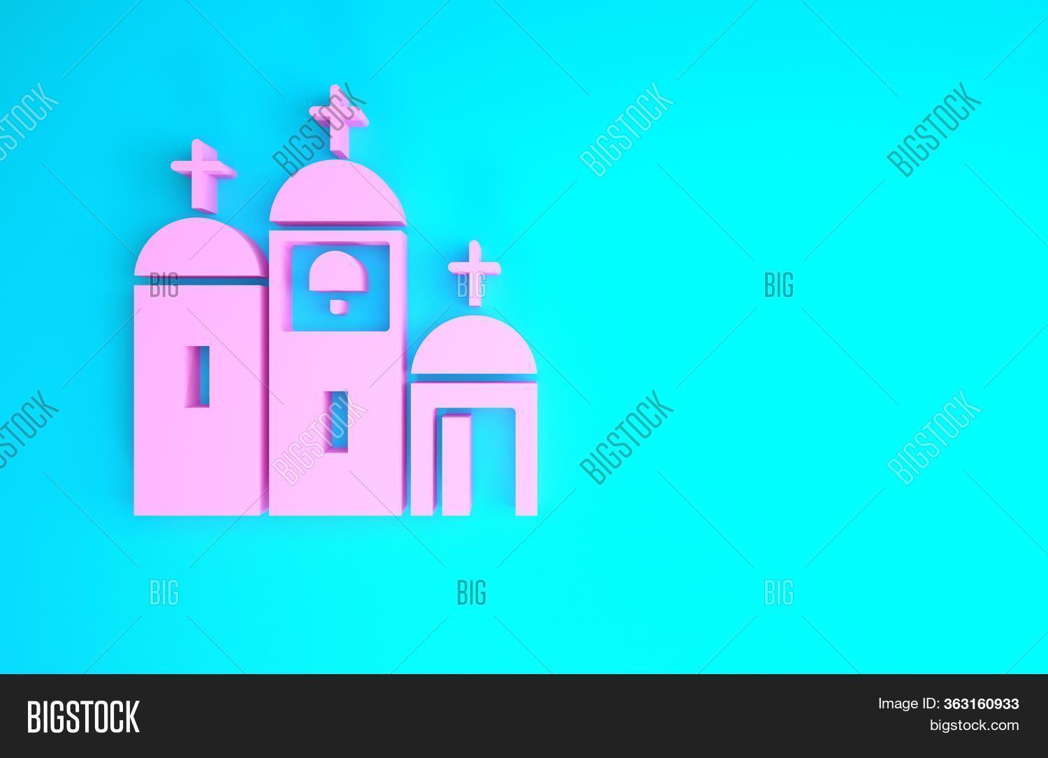 Pink Church Building Image & Photo (Free Trial) | Bigstock