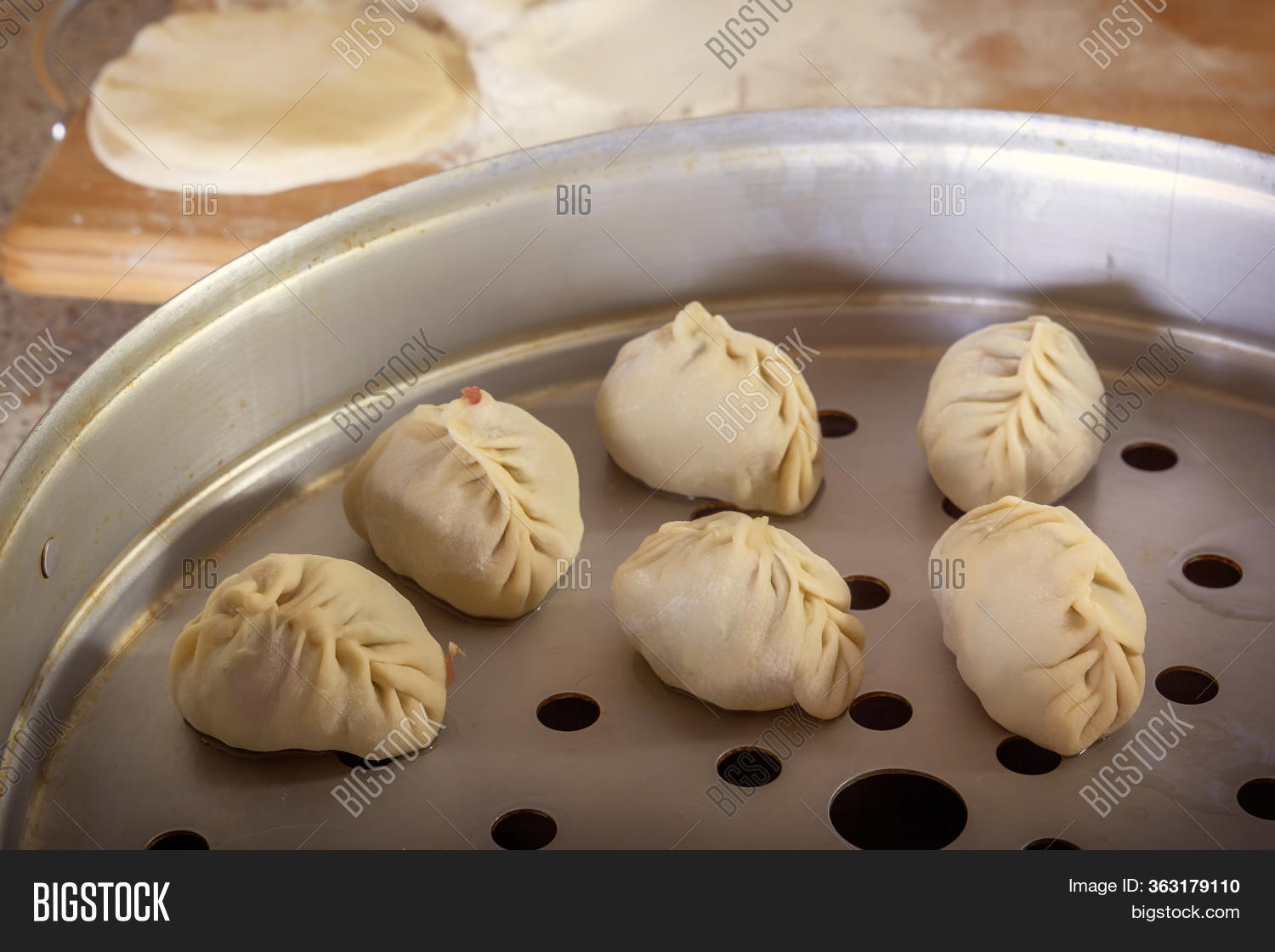 Raw Manti, Dumplings Image & Photo (Free Trial) | Bigstock