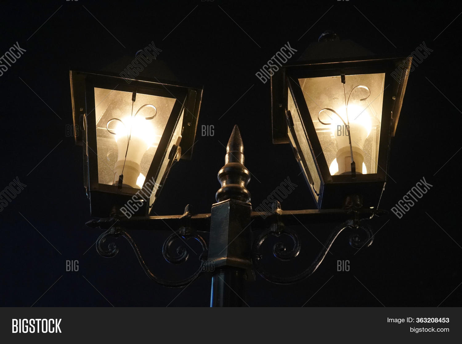 Vintage Light Post Image & Photo (Free Trial) | Bigstock