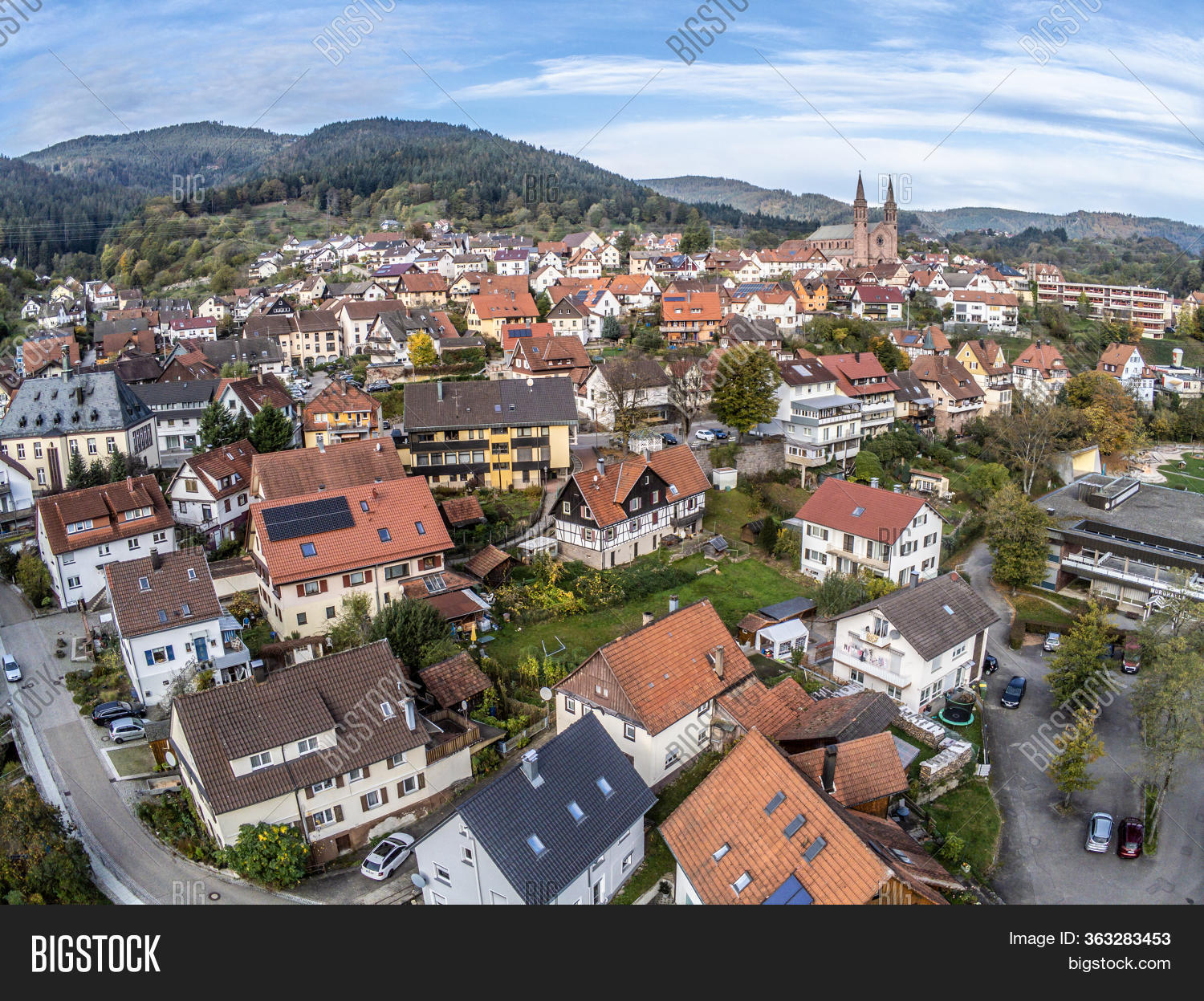 Aerial View Forbach Image & Photo (Free Trial) | Bigstock