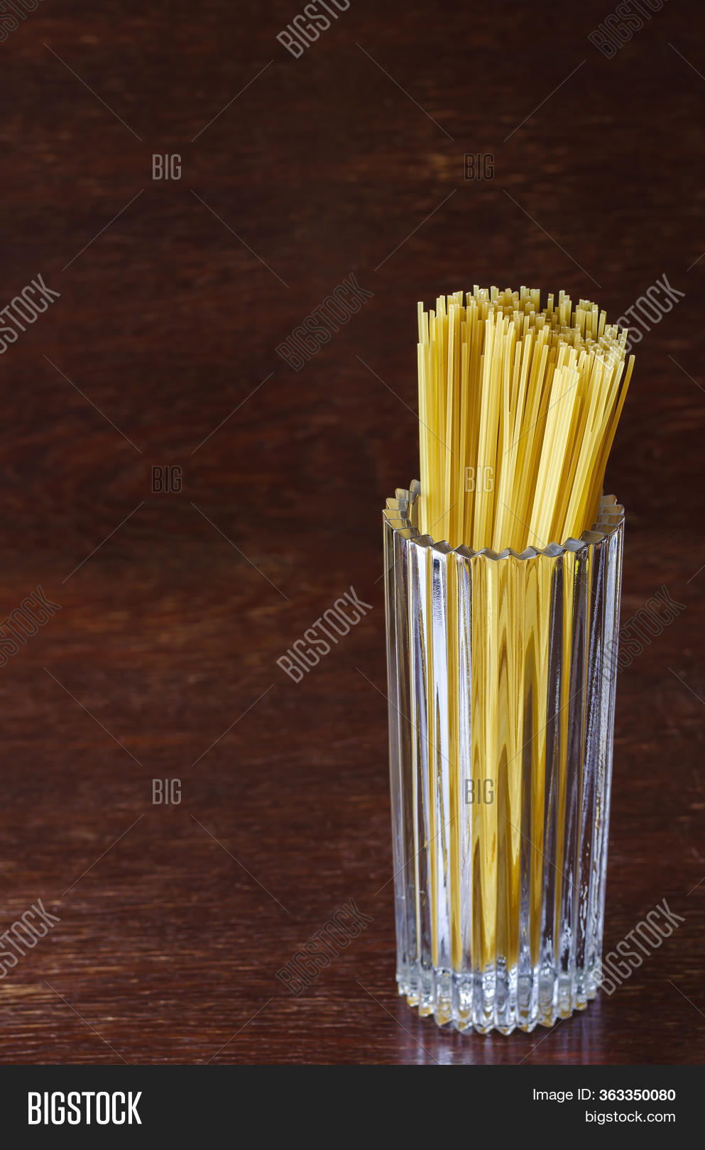 Spaghetti Glass Cup On Image & Photo (Free Trial) | Bigstock