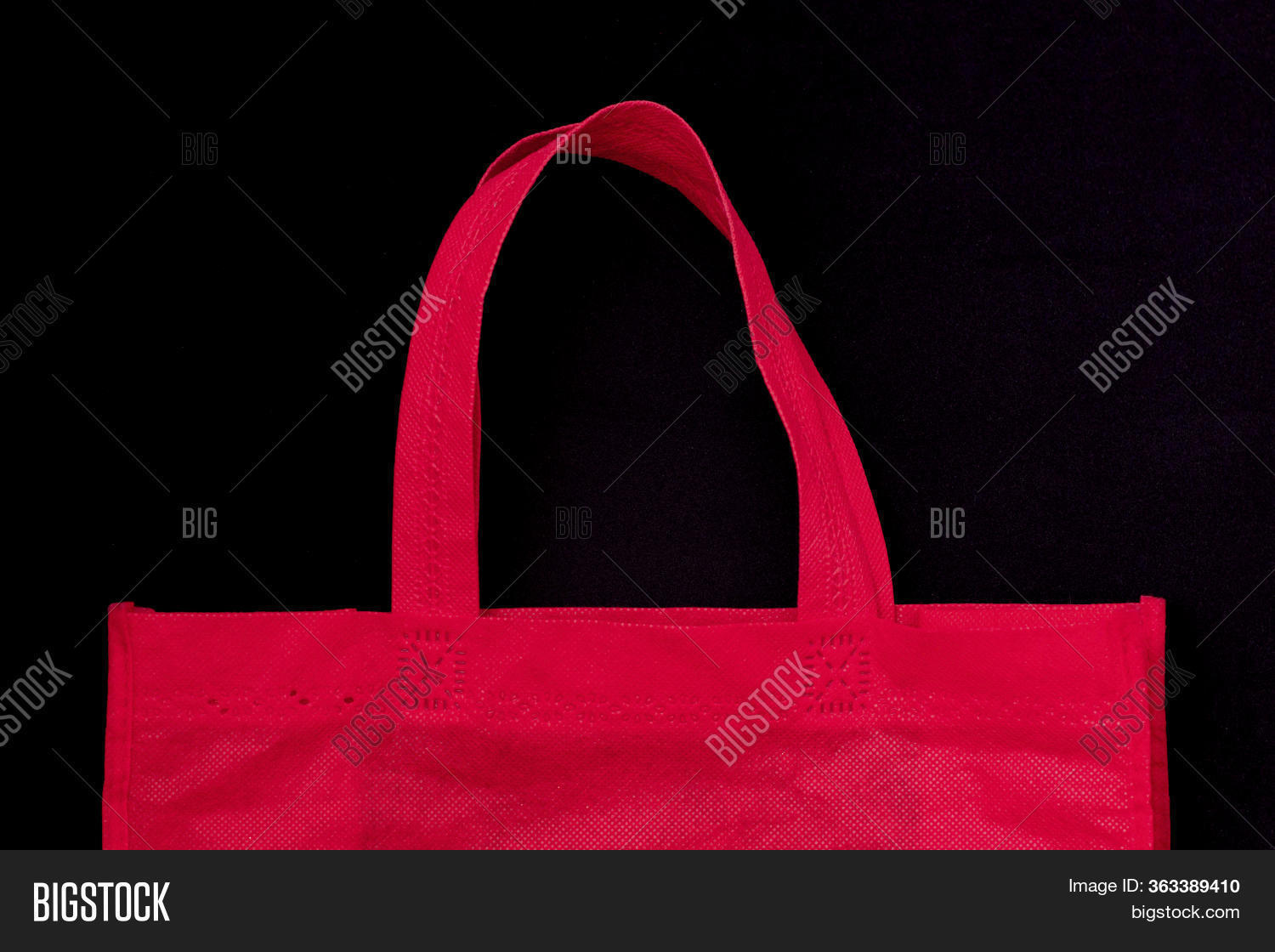 Red Shopping Bag On Image & Photo (Free Trial) | Bigstock