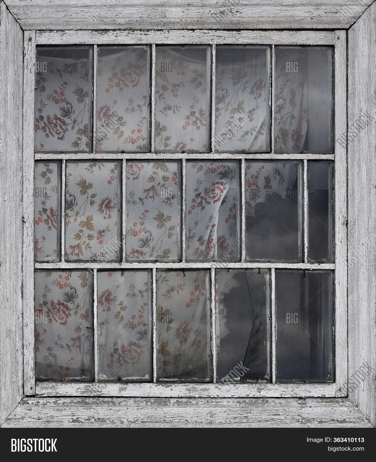 Black Window Frame Texture