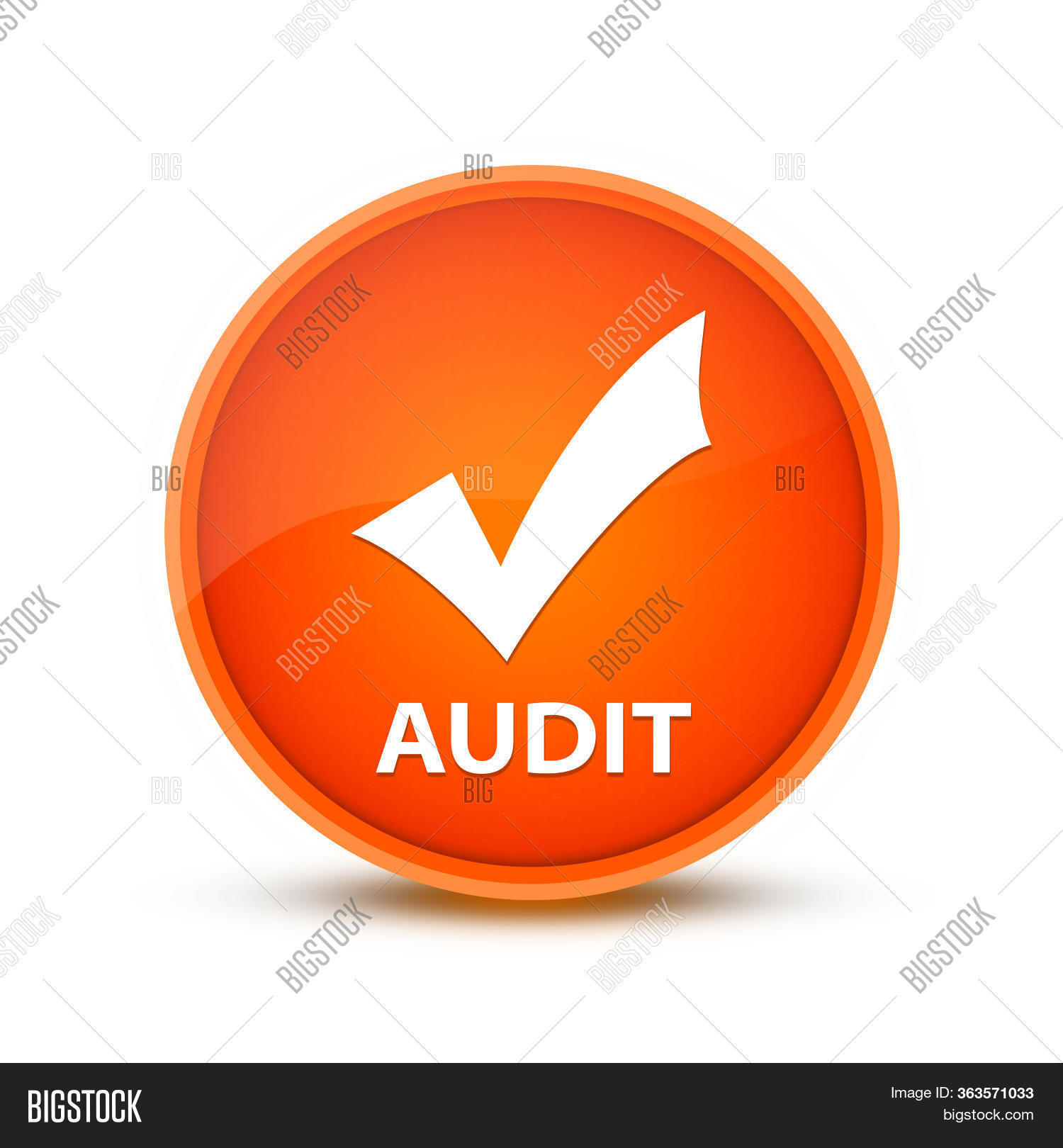 Audit Icon Isolated On Image & Photo (Free Trial) | Bigstock