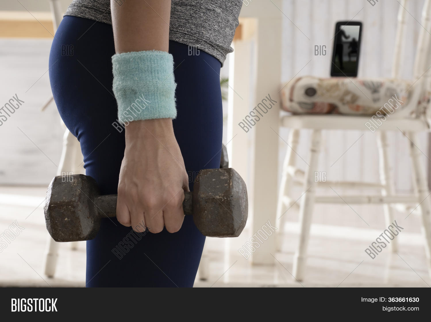 Dumbbell Hand Exercise Image & Photo (Free Trial) | Bigstock