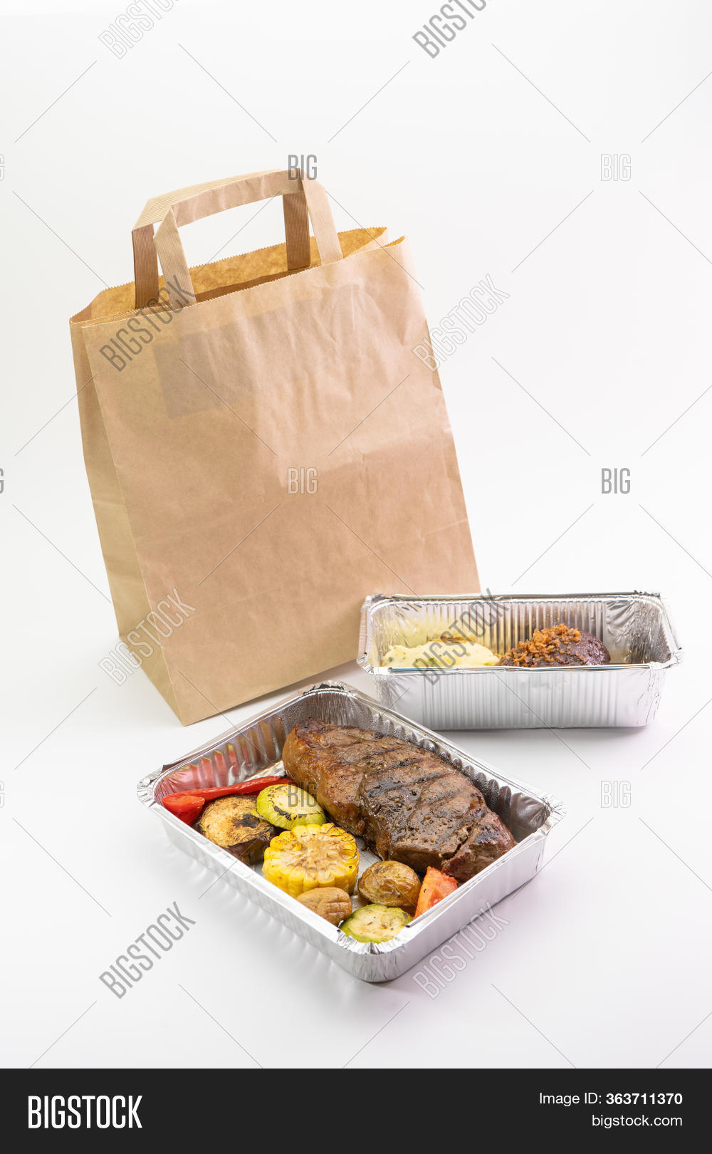 Paper Bag, Beef Steak Image & Photo (Free Trial) | Bigstock