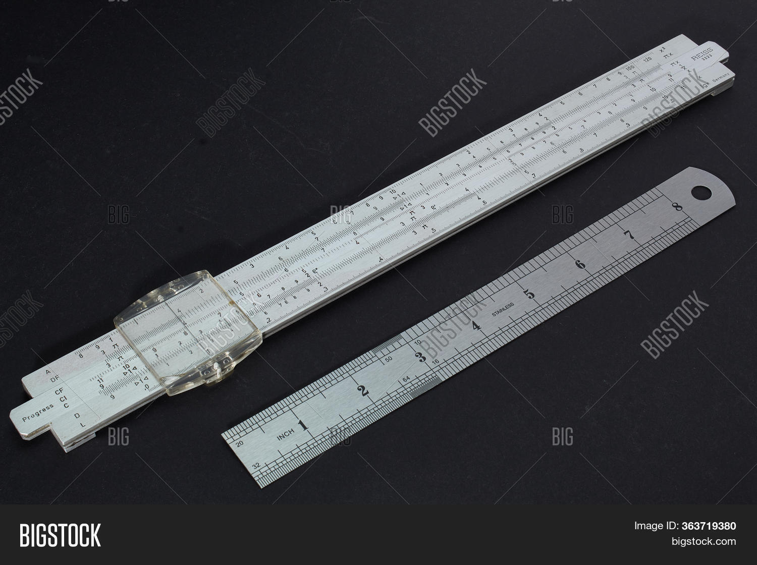 Old Slide Rule Made Image & Photo (Free Trial) | Bigstock