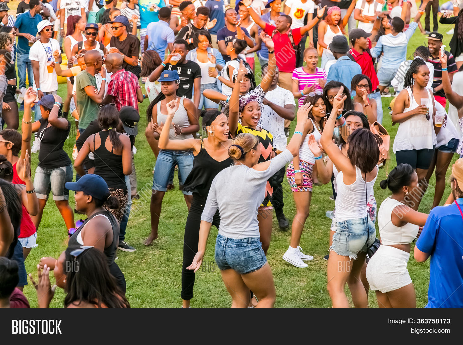 Crowd Diverse Young Image & Photo (Free Trial) | Bigstock