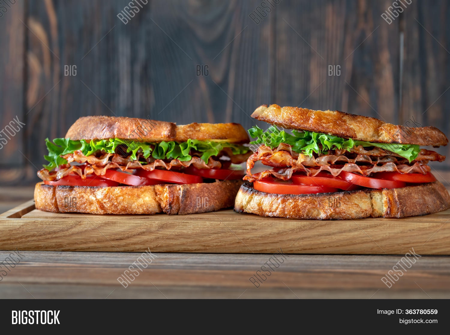Blt Sandwiches Bacon, Image & Photo (Free Trial) | Bigstock
