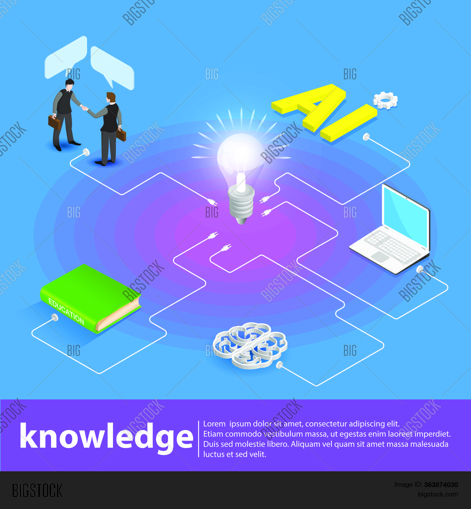 Isometric Light Vector & Photo (Free Trial) | Bigstock